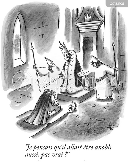 Dessins humoristique et caricaturés avec Cours Royales