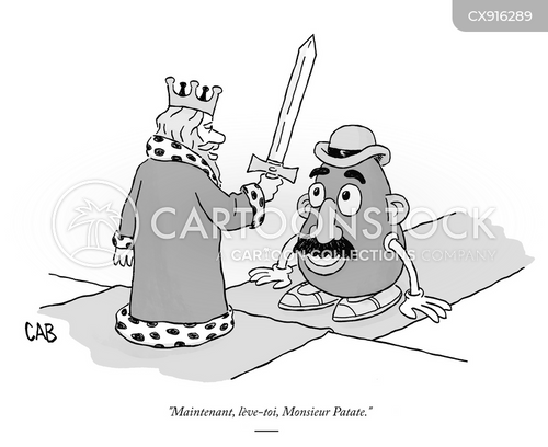 Dessins humoristique et caricaturés avec Chevaleries