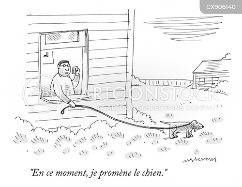 Dessins humoristique et caricaturés avec Promenade De Quartier