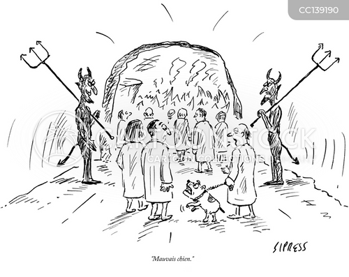 Dessins humoristique et caricaturés avec Portes De L'enfer