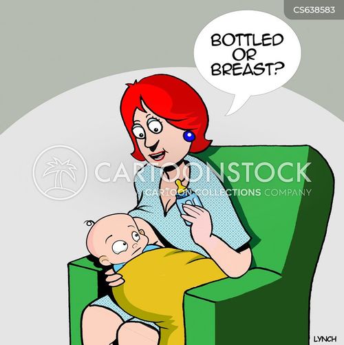 Breast Milk Cartoons and Comics - funny pictures from CartoonStock