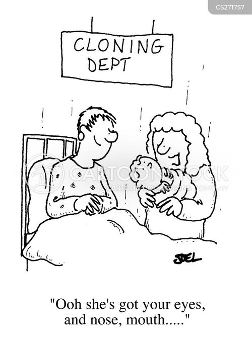 Clone Technology Cartoons and Comics - funny pictures from CartoonStock