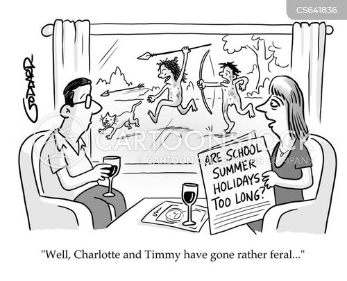 School Holidays Cartoons and Comics - funny pictures from CartoonStock