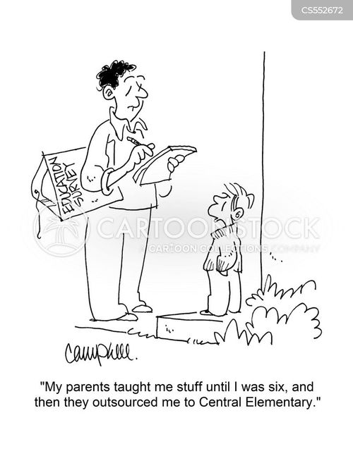 Parental Teaching Cartoons and Comics - funny pictures from CartoonStock