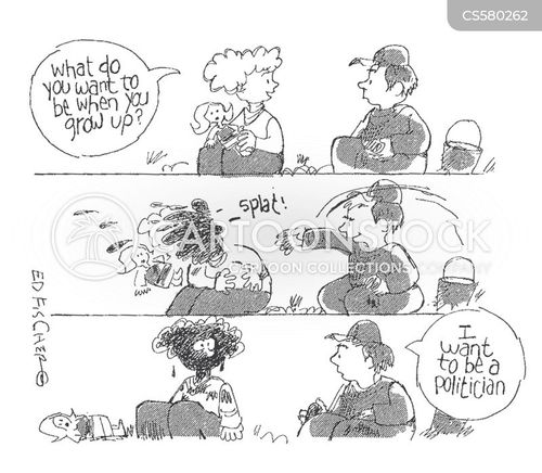 Negative Campaign Cartoons and Comics - funny pictures from CartoonStock