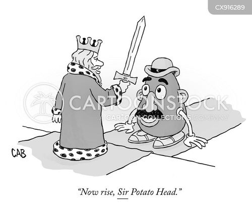 Knighting Ceremony Cartoons and Comics - funny pictures from CartoonStock