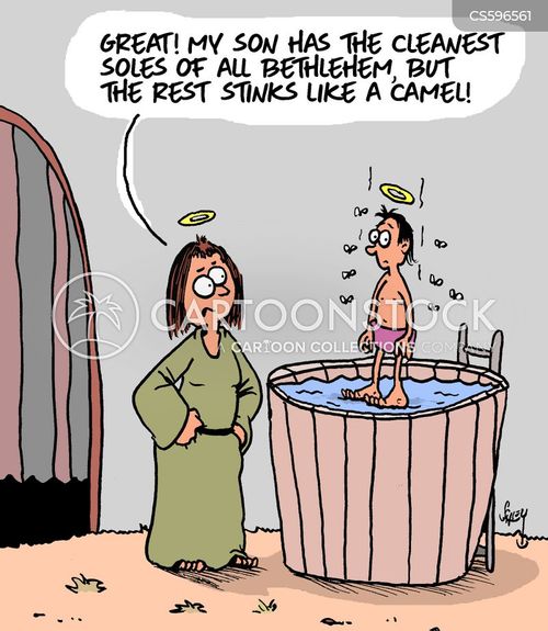 Stinky Feet Cartoons and Comics - funny pictures from CartoonStock