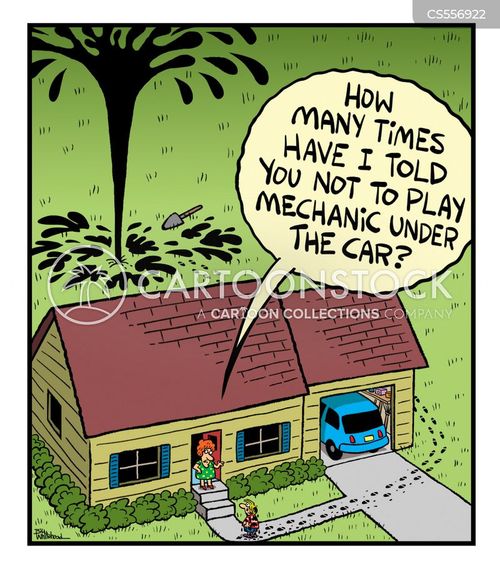 Mechanic Cartoons and Comics - funny pictures from CartoonStock