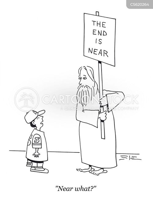 End Time Prophecies Cartoons and Comics - funny pictures from CartoonStock