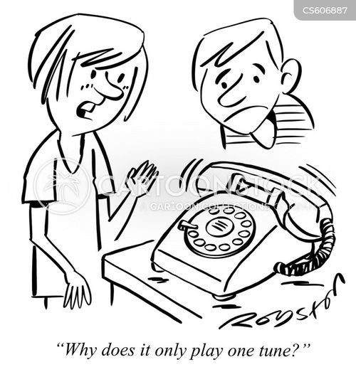 Rotary Phone Cartoons and Comics - funny pictures from CartoonStock