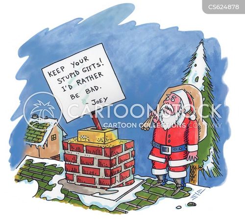 Kris Kringle Cartoons and Comics - funny pictures from CartoonStock