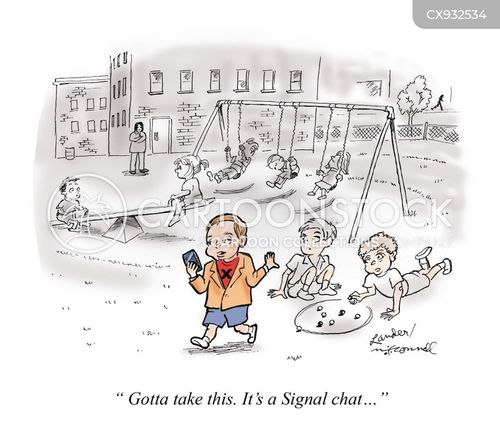 Signal Use Cartoons and Comics - funny pictures from CartoonStock