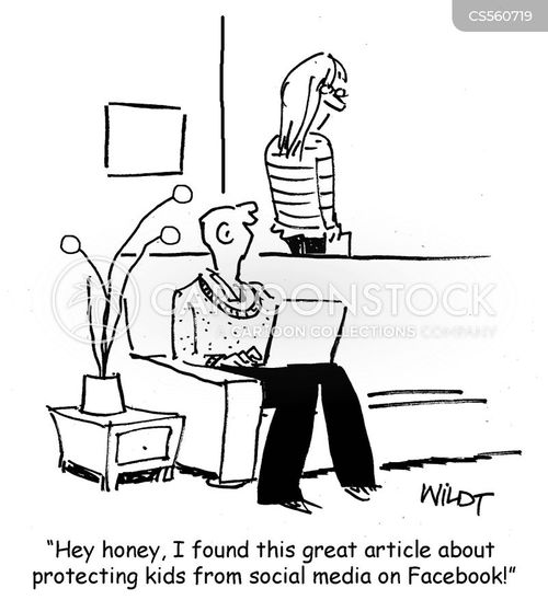 Online Safety Cartoons and Comics - funny pictures from CartoonStock