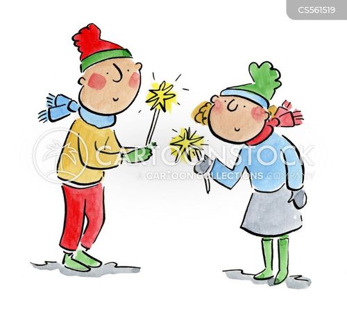 Sparkler Cartoons and Comics - funny pictures from CartoonStock