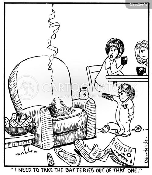 Batteries Cartoons and Comics - funny pictures from CartoonStock