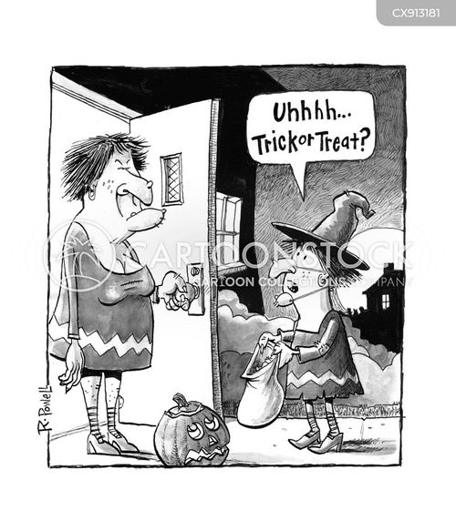 Funniest Image Of Trick Or Treat For Her