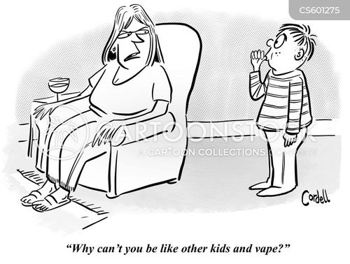 Vaping Cartoons and Comics - funny pictures from CartoonStock