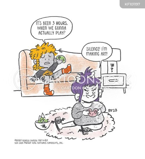 Competitive Gaming Cartoons and Comics - funny pictures from CartoonStock