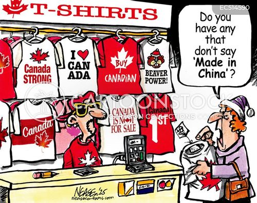 Canadian Merchandise Cartoons and Comics - funny pictures from CartoonStock