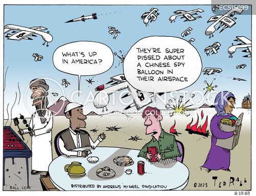 2023 Chinese Balloon Incident Cartoons and Comics - funny pictures from ...