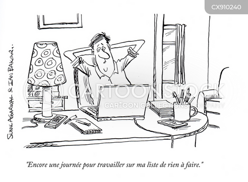 Dessins humoristique et caricaturés avec Ne Rien Faire