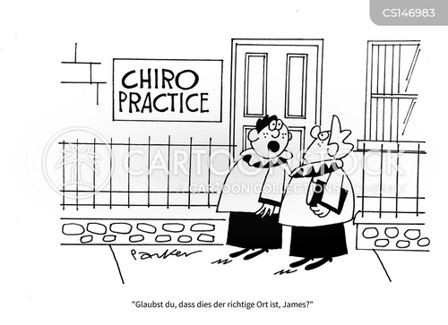 Cartoons und Karikaturen mit Chor