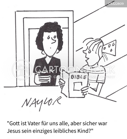 Cartoons und Karikaturen mit Gottes Kinder