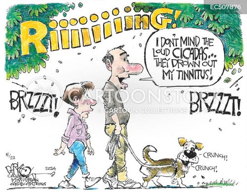 Tinnitus Cartoons and Comics - funny pictures from CartoonStock