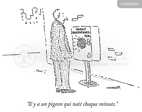 Dessins humoristique et caricaturés avec Arnaques