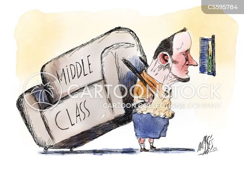 Middle-class Dreams Cartoons and Comics - funny pictures from CartoonStock