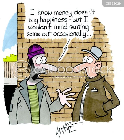 Money Doesn't Buy Happiness Cartoons and Comics - funny pictures from ...
