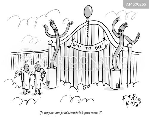 Dessins humoristique et caricaturés avec Attend