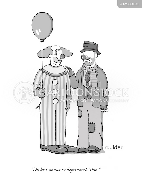 Cartoons und Karikaturen mit Psychische Wellness