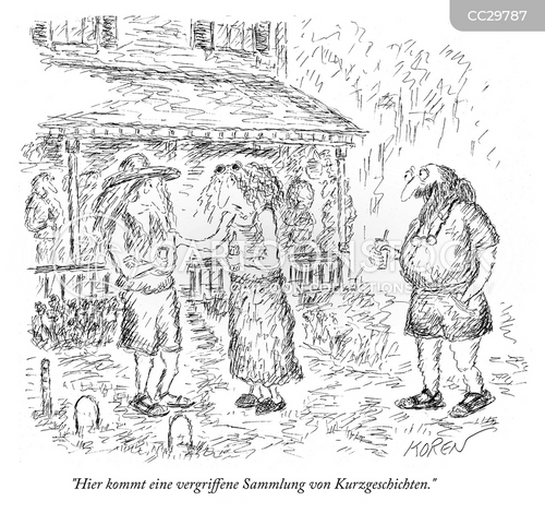 Cartoons und Karikaturen mit Anonymes Geschenk