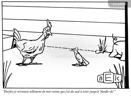 Dessins humoristique et caricaturés avec Chiant