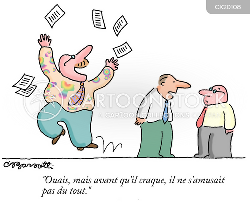 Dessins humoristique et caricaturés avec A Craqué