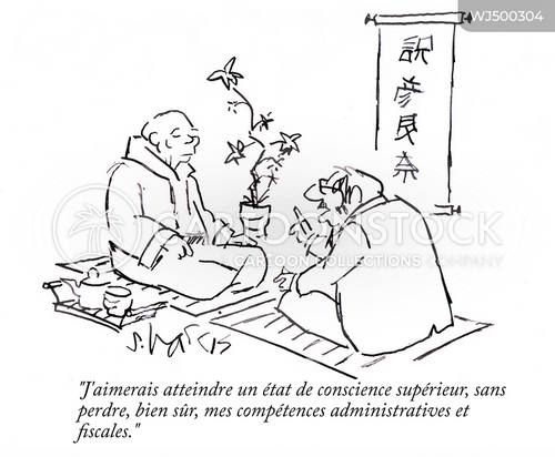 Dessins humoristique et caricaturés avec Décision Administrative