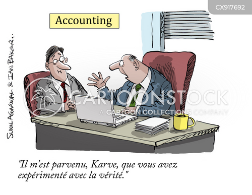 Dessins humoristique et caricaturés avec Cabinets Comptables