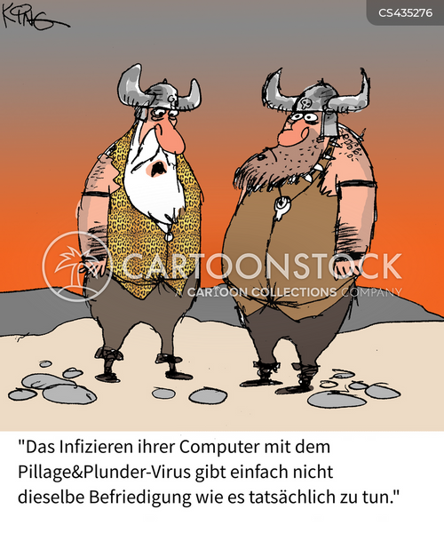 Cartoons und Karikaturen mit Barbarische Krieger