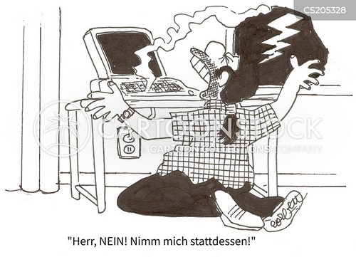 Cartoons und Karikaturen mit Jack Lord