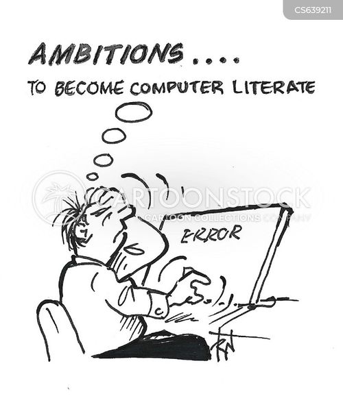 Computer Literate Cartoons and Comics - funny pictures from CartoonStock