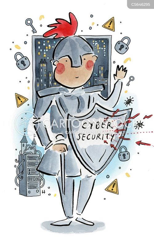 Online Safety Cartoons and Comics - funny pictures from CartoonStock