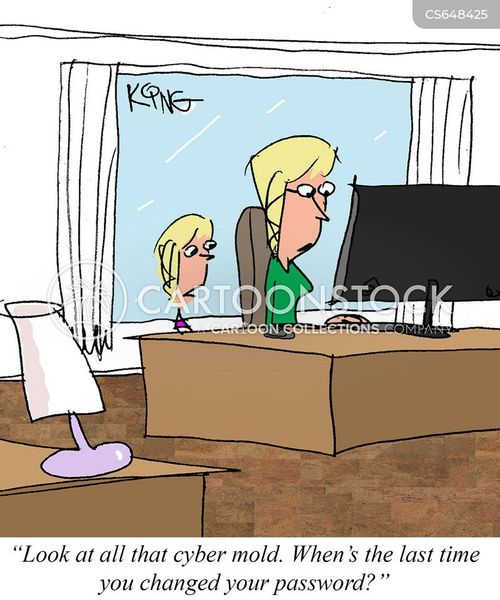 Cyber Hygiene Cartoons and Comics - funny pictures from CartoonStock