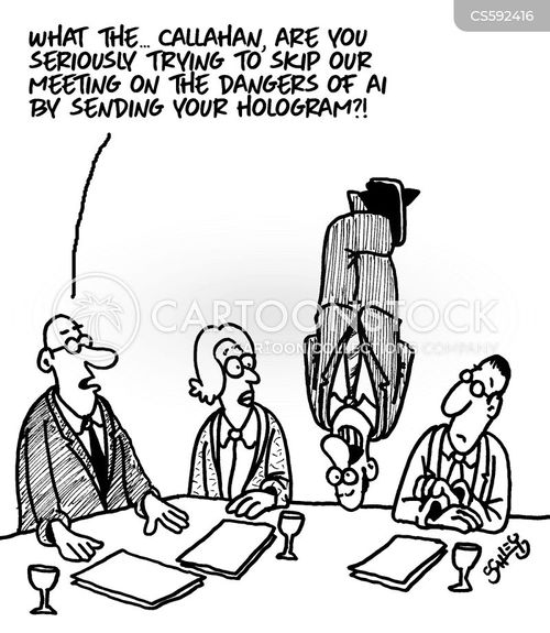 Hologram Cartoons and Comics - funny pictures from CartoonStock