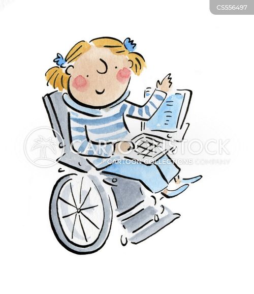 Wheelchair Mobility Cartoons and Comics - funny pictures from CartoonStock