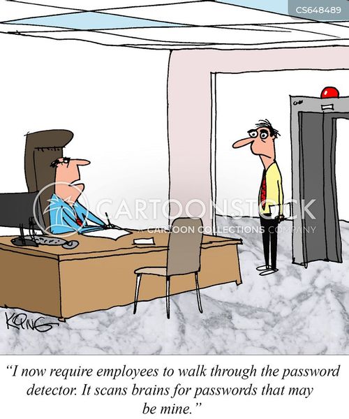 Password Manager Cartoons and Comics - funny pictures from CartoonStock