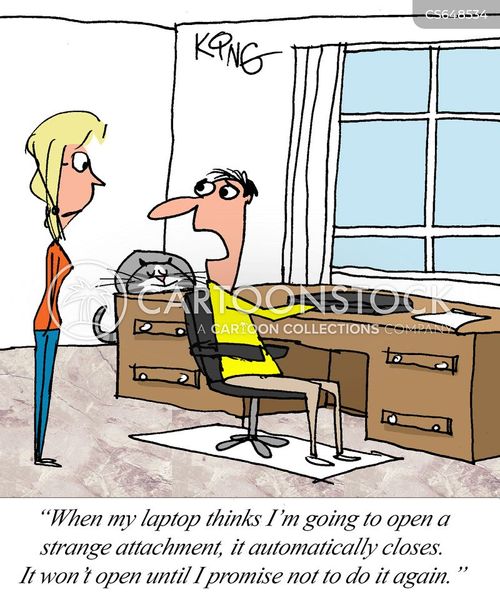 Phishing Risk Cartoons and Comics - funny pictures from CartoonStock