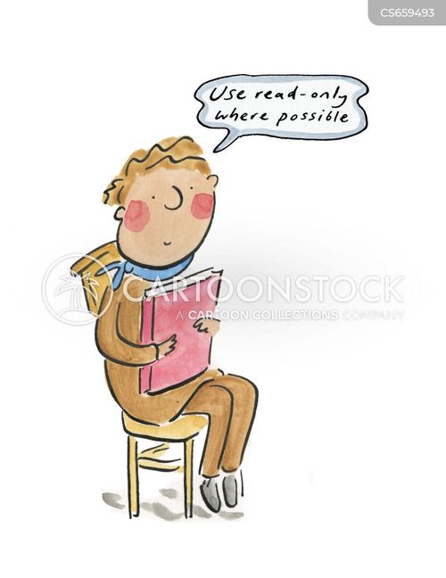 Read-only Cartoons and Comics - funny pictures from CartoonStock
