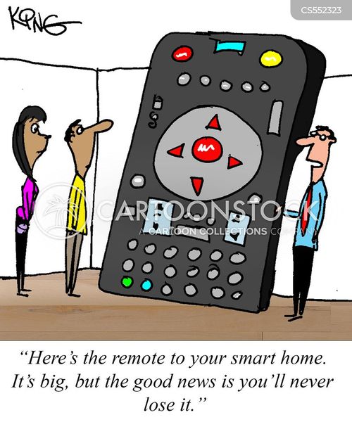 Wireless Control Cartoons and Comics - funny pictures from CartoonStock