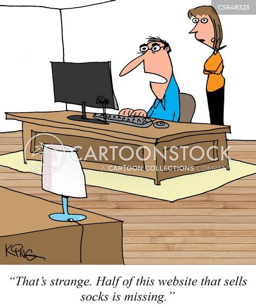 Half The Website Cartoons and Comics - funny pictures from CartoonStock